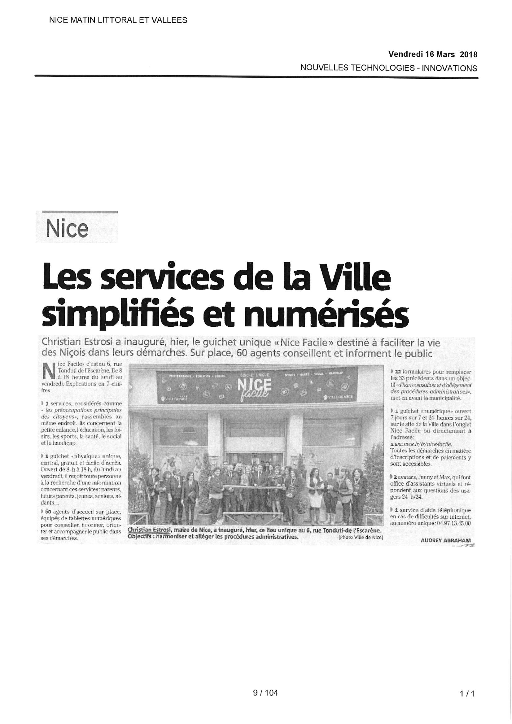 CCAS Nice - Accueil